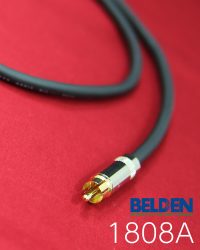 【特別販売】BELDEN ベルデン 1808A(黒) デジタルケーブル 映像ケーブル プロケーブル